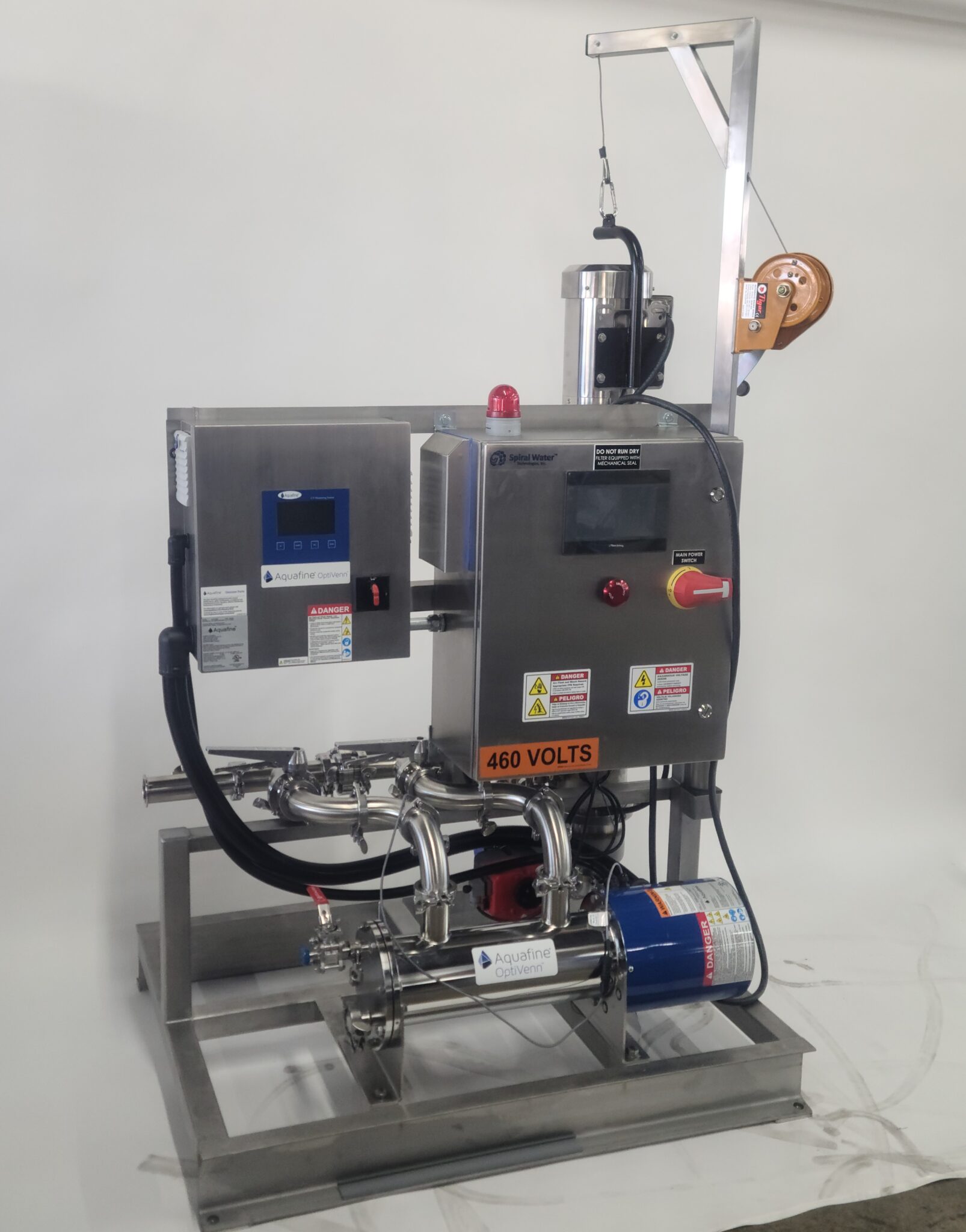 UV Automatic Prefilter Process Water System - Sigma Design Company, LLC